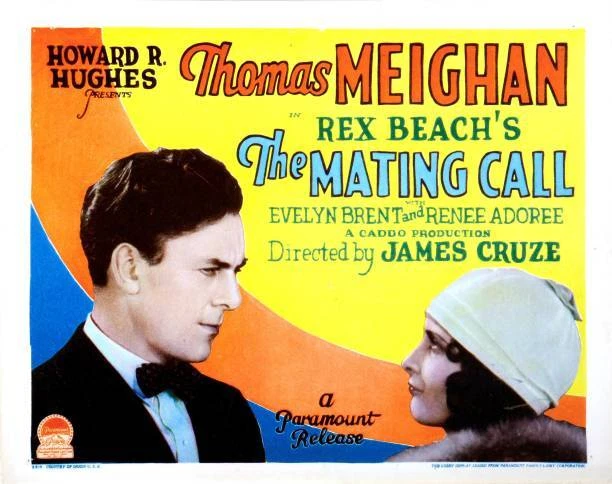 THE MATING CALL Poster Thomas Meighan Evelyn Brent 1928 Old Movie Photo ...