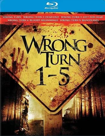 WRONG TURN 1-5 New Region 1 Blu-Ray £66.52 - PicClick UK