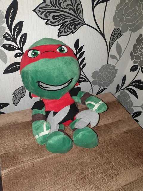 NICKELODEON TEENAGE MUTANT Ninja Turtles Raphael plush 13” soft toy £4. ...