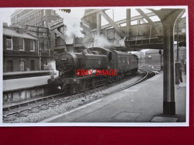 PHOTO GWR Class 94Xx Loco No 9418 £3.00 - PicClick UK