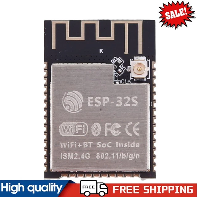 ESP-WROOM-32 MODULE SMART Electronics Wireless WiFi-BT-BLE MCU Module ...