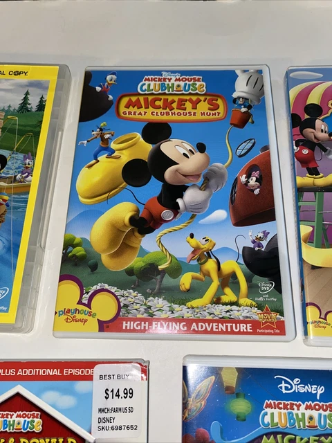 MICKEY MOUSE CLUBHOUSE DVD Lot Of 5 $27.83 - PicClick CA