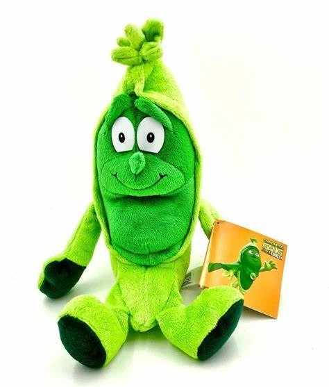 PETER PEA GOODNESS Gang Co-Op peluche verde giocattolo morbido Super ...