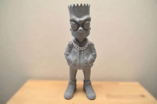 STATUE 50CM BART Simpson - Les Simpson - en kit à peindre EUR 90,00 ...