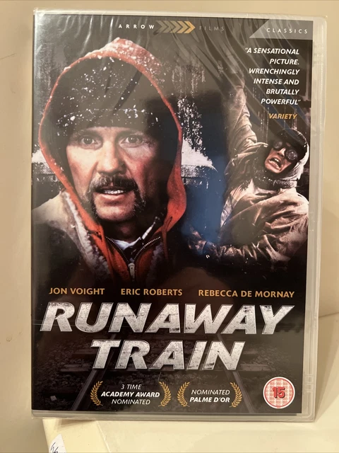 RUNAWAY TRAIN (1985) DVD (RARE) John Voight, Eric Roberts NEW SEALED (T ...