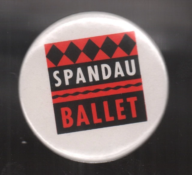 INSIGNE LOGO SPANDAU Ballet UK Smash Hits 1" bouton badge donné à l ...
