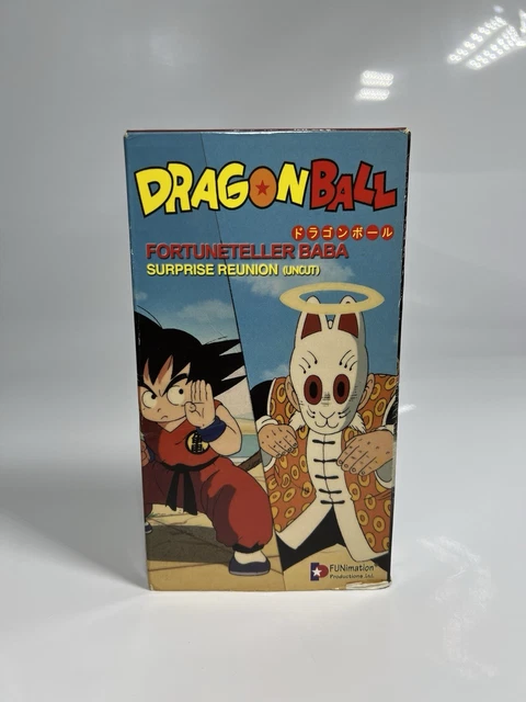 DRAGON BALL L Fortune Teller Baba: Surprise Reunion UNCUT VHS Tape 2002 ...