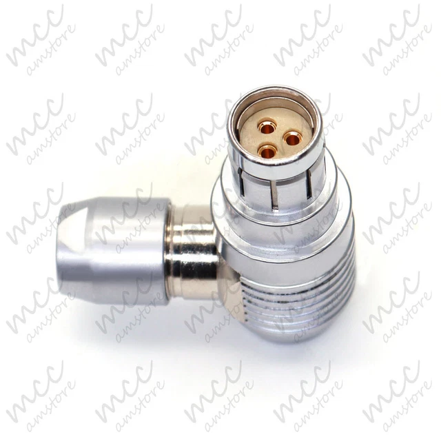 PHANTOM FLEX 4K power PLUG square elbow connector for fischer 104 3 pin ...