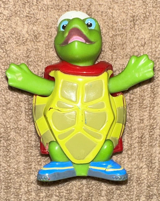 2007 TUCK TURTLE 3.25" Mattel Bobble Action Figure Wonder Pets Nick Jr ...
