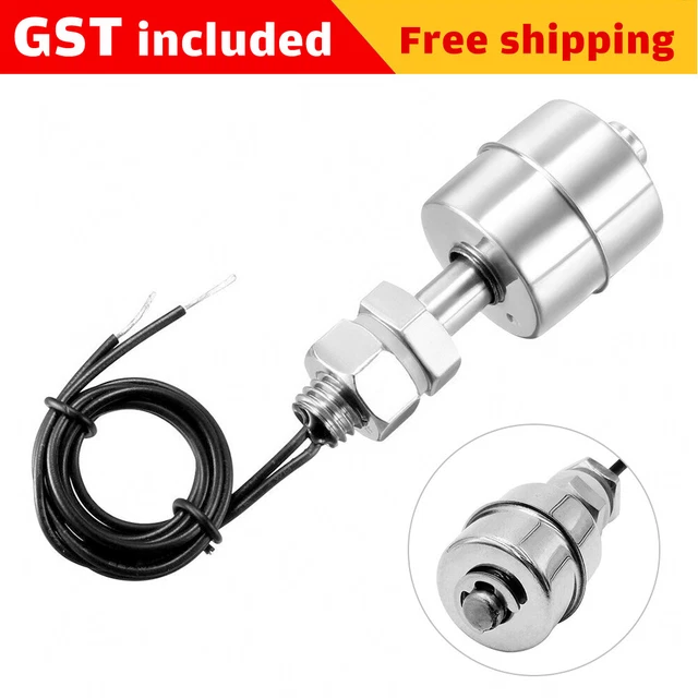VERTICAL STAINLESS STEEL Tank Liquid Water Level Sensor Float Liquid ...
