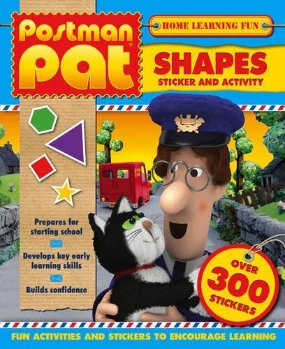 POSTMAN PAT LEARNING Sticker Book: Shapes (Tiny Tots Touch and... by Igloo Books £2.24 - PicClick UK
