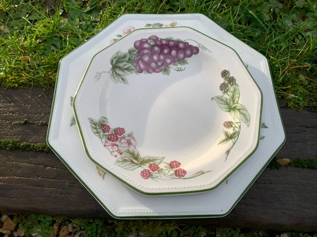 6 ASSIETTES ENTRÉE Plate Churchill The Chartwell Collection Johnson ...