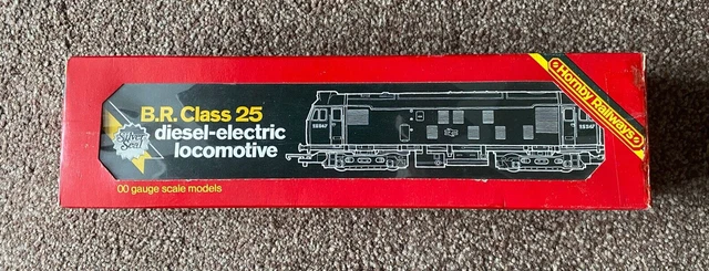 HORNBY R068 BR Diesel Electric Loco Class 25 Serviced light up head ...
