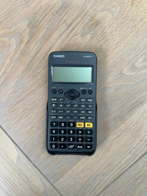 CASIO FX-83GT X Scientific Calculator - Black £9.71 - PicClick UK