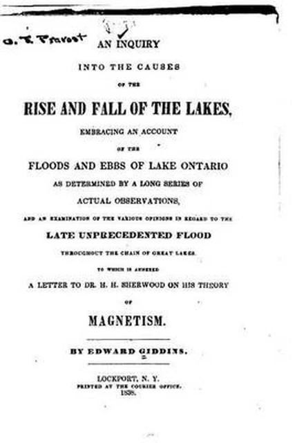 AN INQUIRY INTO the Causes of the Rise and Fall of the Lakes by Edward ... AN INQUIRY INTO the Causes of the Rise and Fall of the Lakes by Edward ...