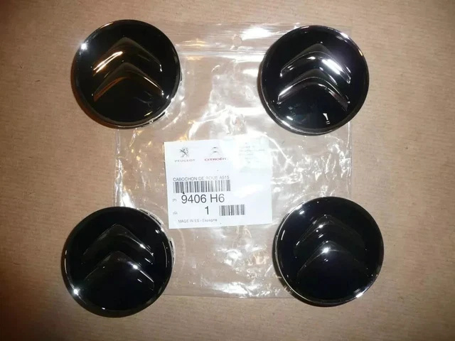 4X ENJOLIVEUR DE Roue Alu Original Citroen C2 C3 C4 C5 Ds 9406H6 EUR 43 ...