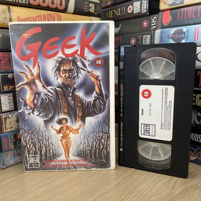 GEEK - BIG Box Ex-rental VHS - SHEER Entertainment - Horror / Slasher £ ...