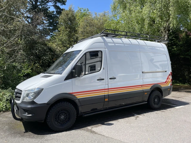 MWB MERCEDES SPRINTER 313 CDI High Roof Camper Conversion Project. £ ...