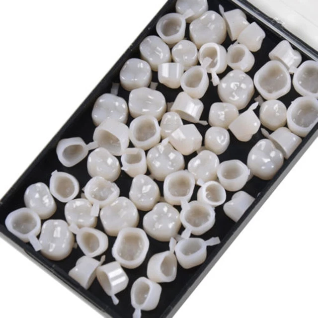 TEMPORARY CROWNS POSTERIORS Anterior Molar Resin Tooth Teeth Caps ...