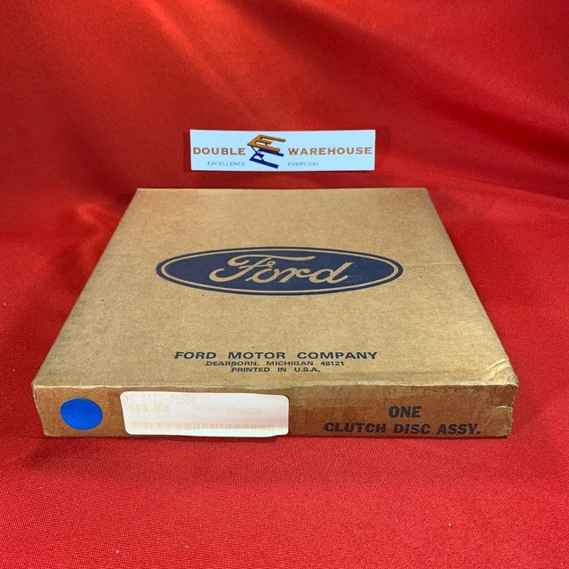 NOS OEM FORD FC D5ZZ-7550-B Clutch Plate Disc Clutch Friction Disc ONE ...