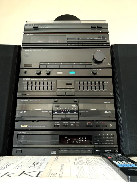 KENWOOD M-62 HIFI Stack System Ottime condizioni MANUTENZIONE Inc telecomando 🙂 RARO 🙂 EUR 515 ...