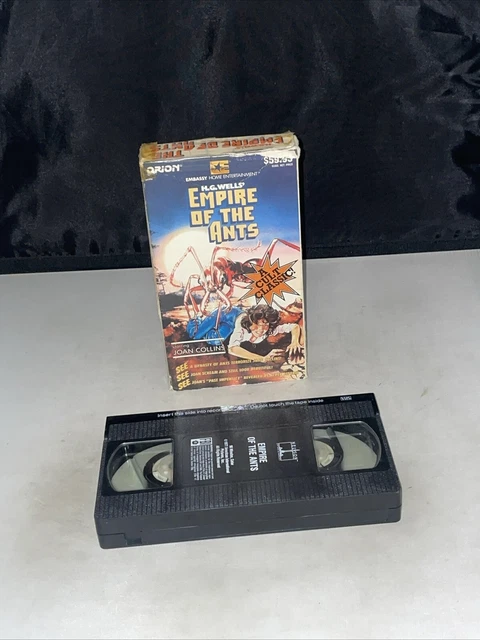 EMPIRE OF THE Ants VHS 1977 Horror Sci-Fi Movie H.G. Wells Embassy ...