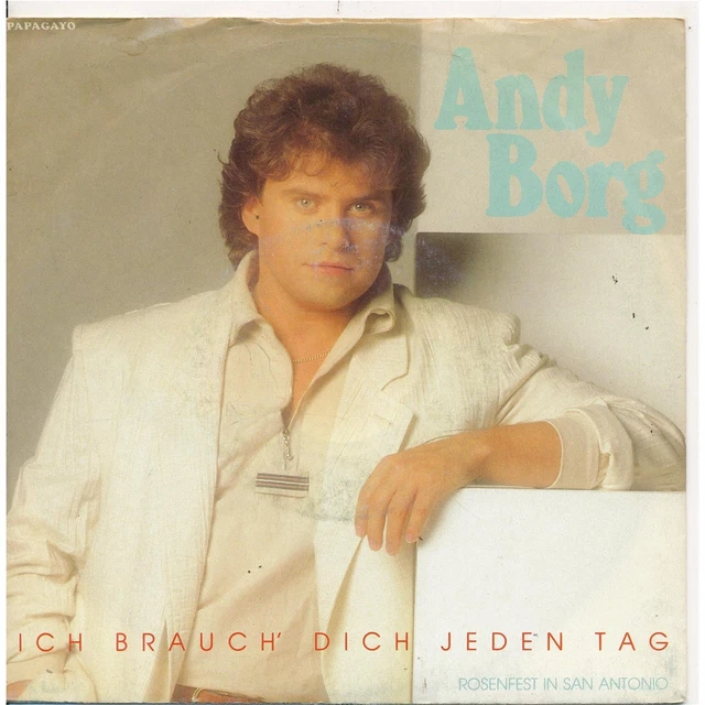 ICH BRAUCH' DICH jeden Tag - Andy Borg - Single 7" Vinyl 101/04 EUR 5,99 - PicClick DE