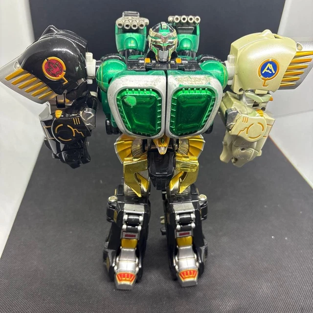 GAORANGER DX GAO Muscle Power Rangers Wild Force Megazord Soul of ...
