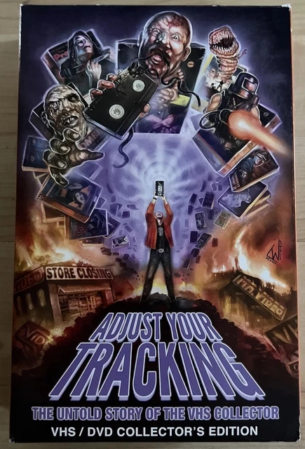 ADJUST YOUR TRACKING. VHS/DVD Set. Big Box. Rare. VHS Documentary. £13. ...