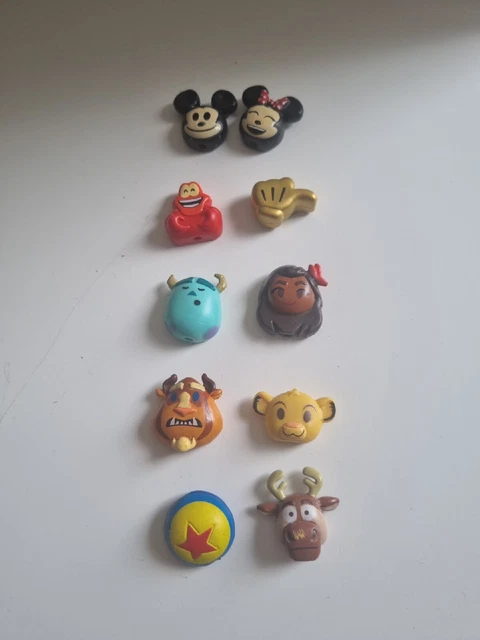 DISNEY EMOJI MINI Collectable Bundle Mickey Mouse Lion King Pixar ...