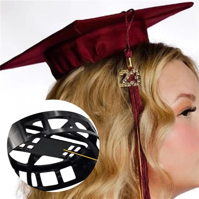 GRADUATION CAP INSERT Grad Cap Stabilizer Graduation Hat Non-Slip ...