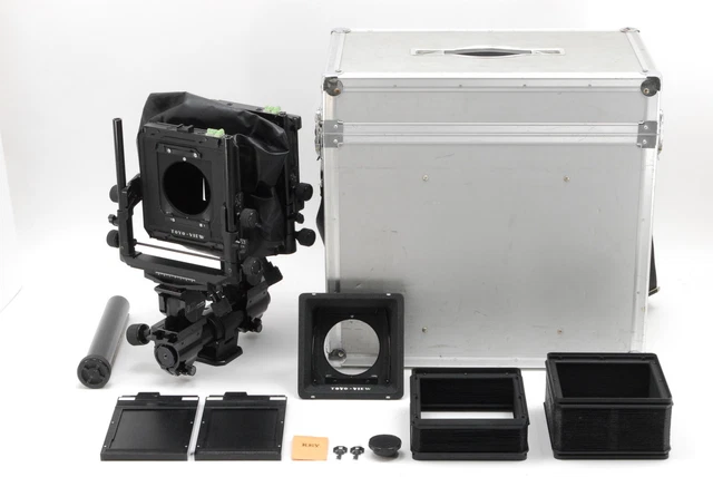 [exc 5 In Trunk] Toyo View 45gx 4x5 Monorail Camera W 2 Film Holders