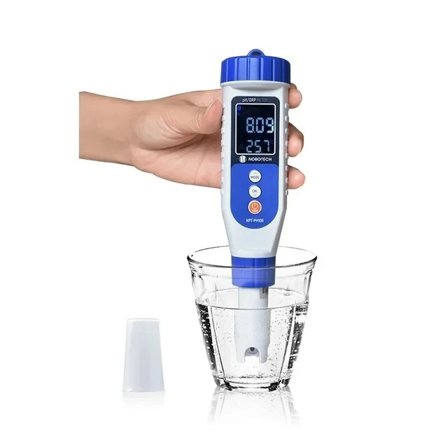 PEN PH METER Rechargeable Home Laboratory Pure Water Orp Test Oxidation ...