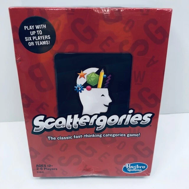HASBRO GAMING SCATTERGORIES New Table Top Game Board Game NEW! £13.82 ...