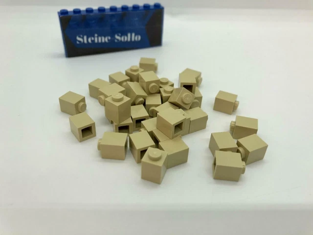 LEGO (C) 50X 1x1 - Basic Stone - Tan - 3005 - Beige £4.32 - PicClick UK