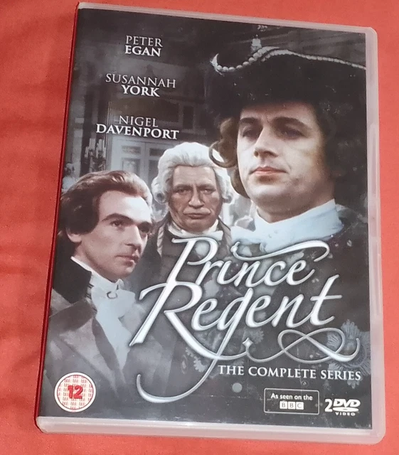 PRINCE REGENT THE Complete Series BBC DVD. Peter Egan, Nigel Davenport ...