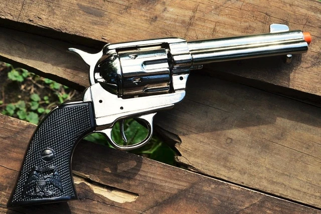 NON-FIRING DENIX REPLICA Colt M1873 Fast Draw Revolver - Peacemaker - S ...
