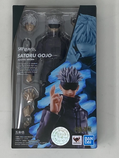 BANDAI S.H. FIGUARTS Jujutsu Kaisen Satoru Gojo 180mm PVC/ABS Action ...