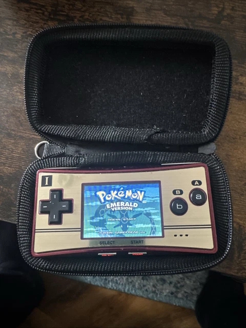 NINTENDO GAME BOY micro Special 20th Anniversary Edition Red Handheld ...