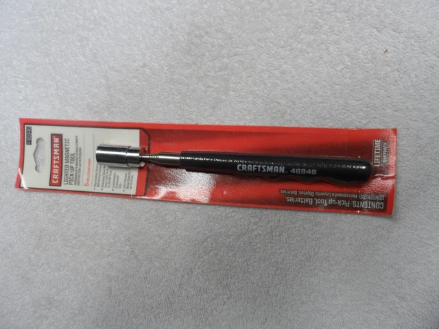 CRAFTSMAN LONG MAGNETIC Pick-up Tool with light, made in USA - Part ...