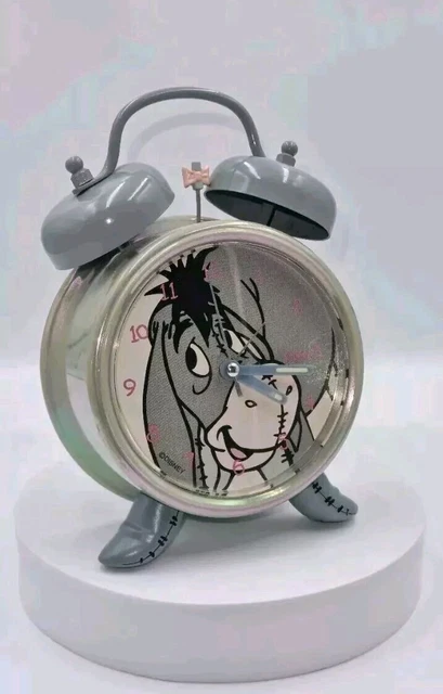 EEYORE ALARM CLOCK Disney Park Vintage Winnie The Pooh Bed Side Classic ...