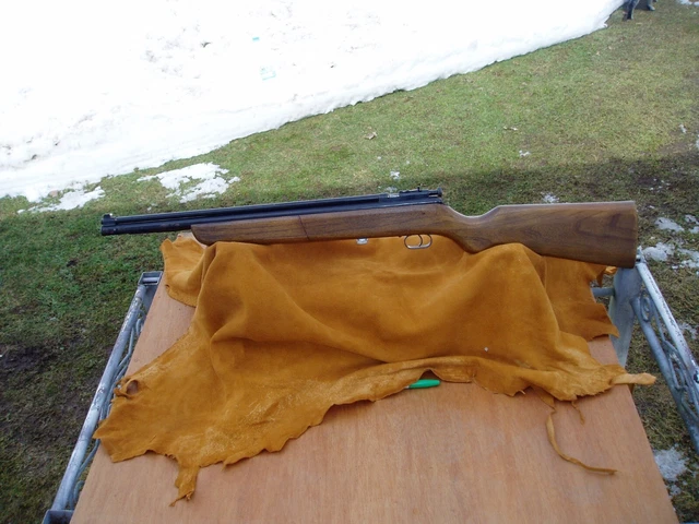 VINTAGE CROSMAN MODEL 120-.22cal., Pump Up Pellet Rifle £60.39 ...