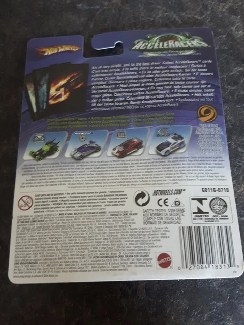 HOT WHEELS ACCELERACERS Racing Drones RD-10 8/9 2004 New Sealed $89.99 ...