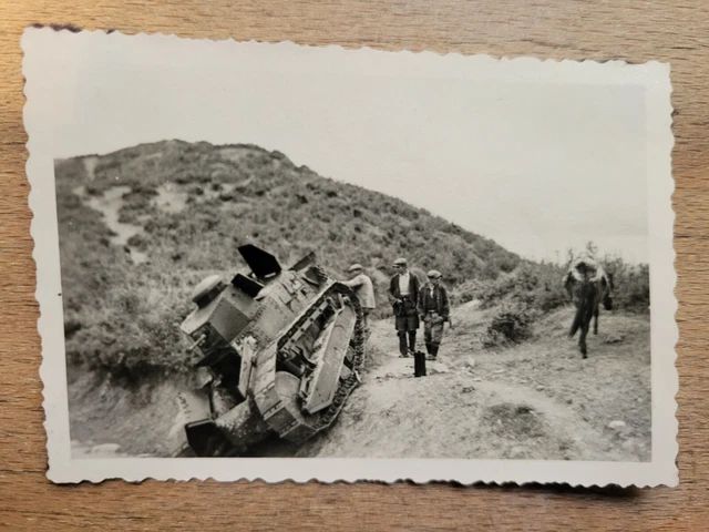 FOTO JUGOSLAWIEN 1941 Jugoslawischer Renault FT-17 Beute Panzer ...