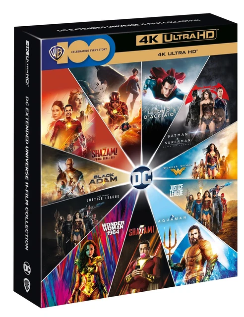 DC EXTENDED UNIVERSE 11-Film Collection (4K Ultra HD) (4K UHD Blu-ray ...
