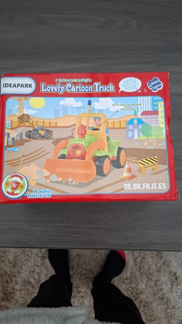 TRUCK CONTROL IDEAPARK Lovely Cartoon Music & Lights RC Toy Truck In ...