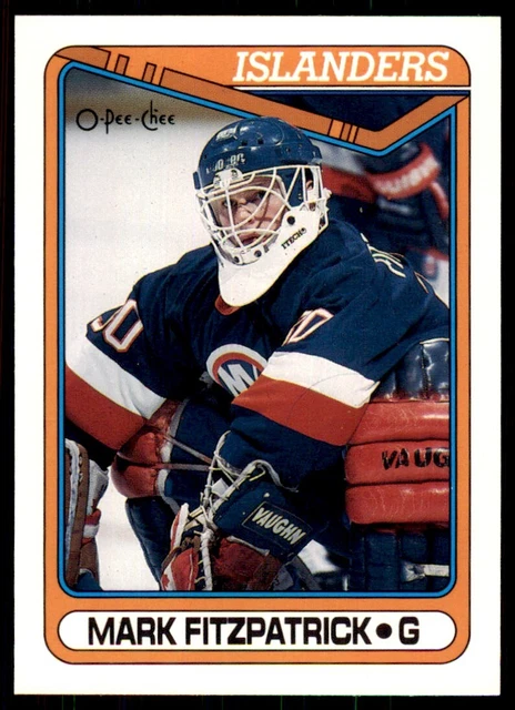 1990-91 O-PEE-CHEE MARK Fitzpatrick. Islanders de New York #395 EUR 2 ...