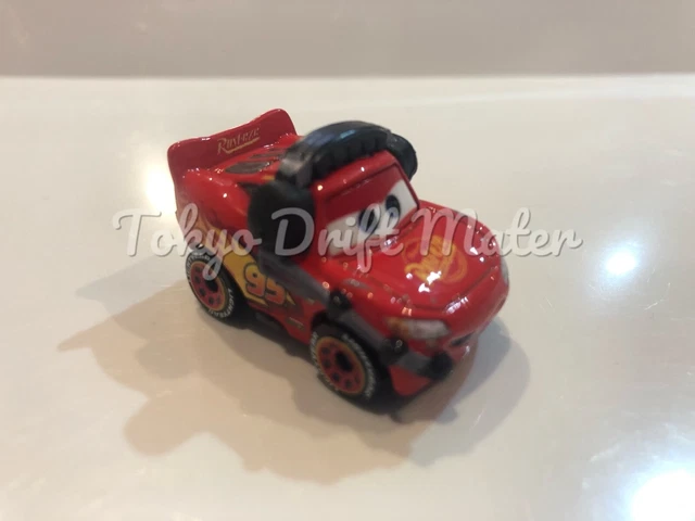 DISNEY PIXAR CARS Mini Racer LIGHTNING MCQUEEN HEADSET CHIEF DIECAST ...