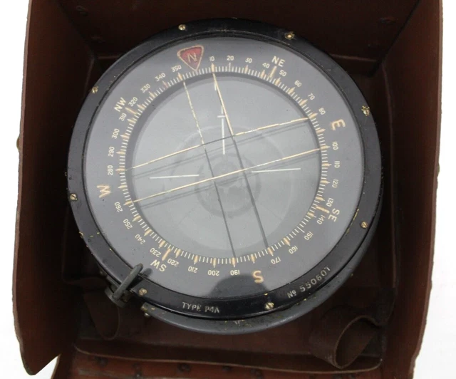WW2 RAF P4A, Aircraft Compass, Avro Lancaster, Wellington, Air Ministry ...
