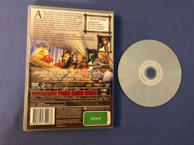 MUPPET TREASURE ISLAND 50th Anniversary Edition Walt Disney DVD R4 £9. ...